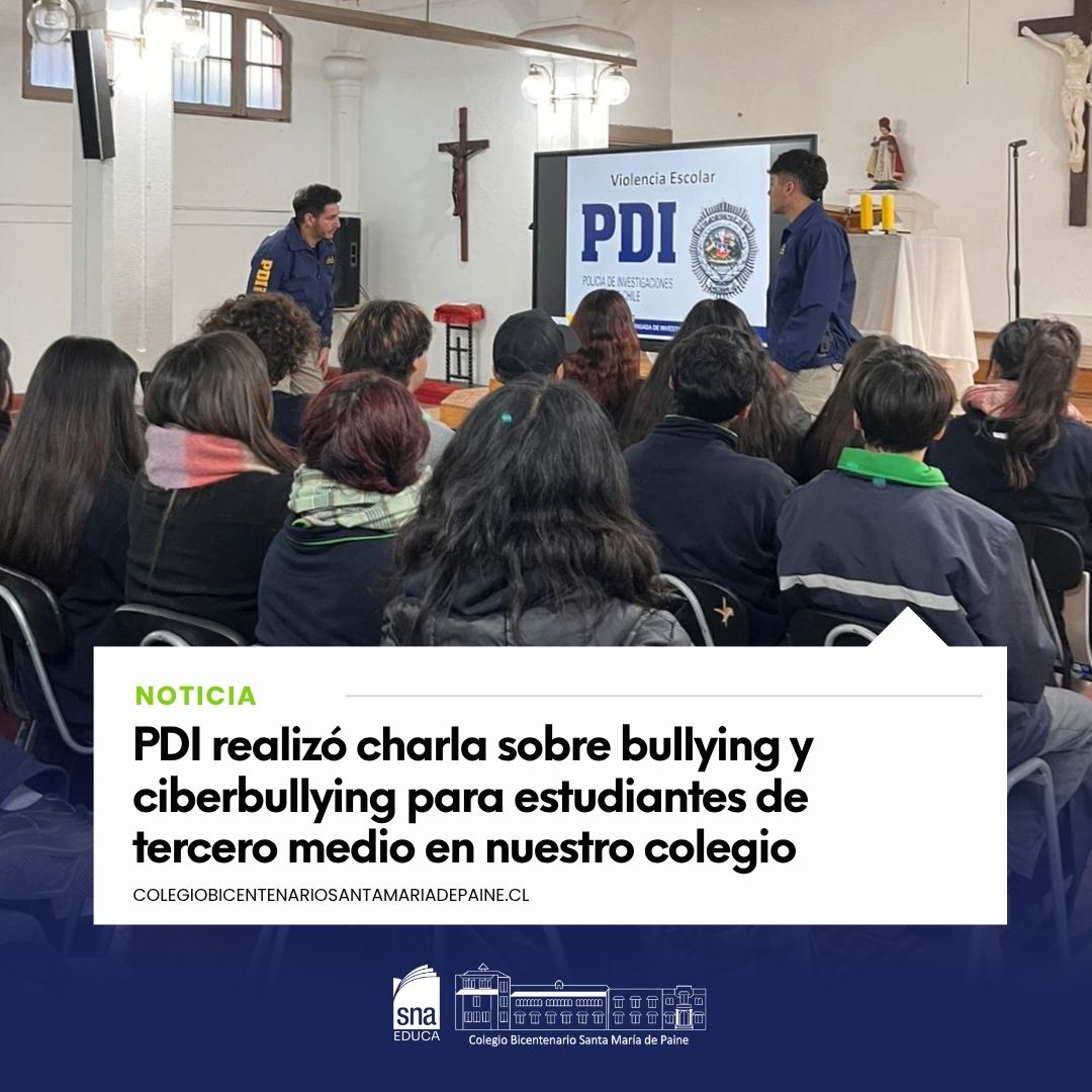 PDI realizó charla sobre bullying y ciberbullying para estudiantes de ...